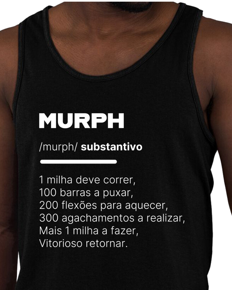 Murph Challenge Definição Crossfit personalizável para presente - Regata