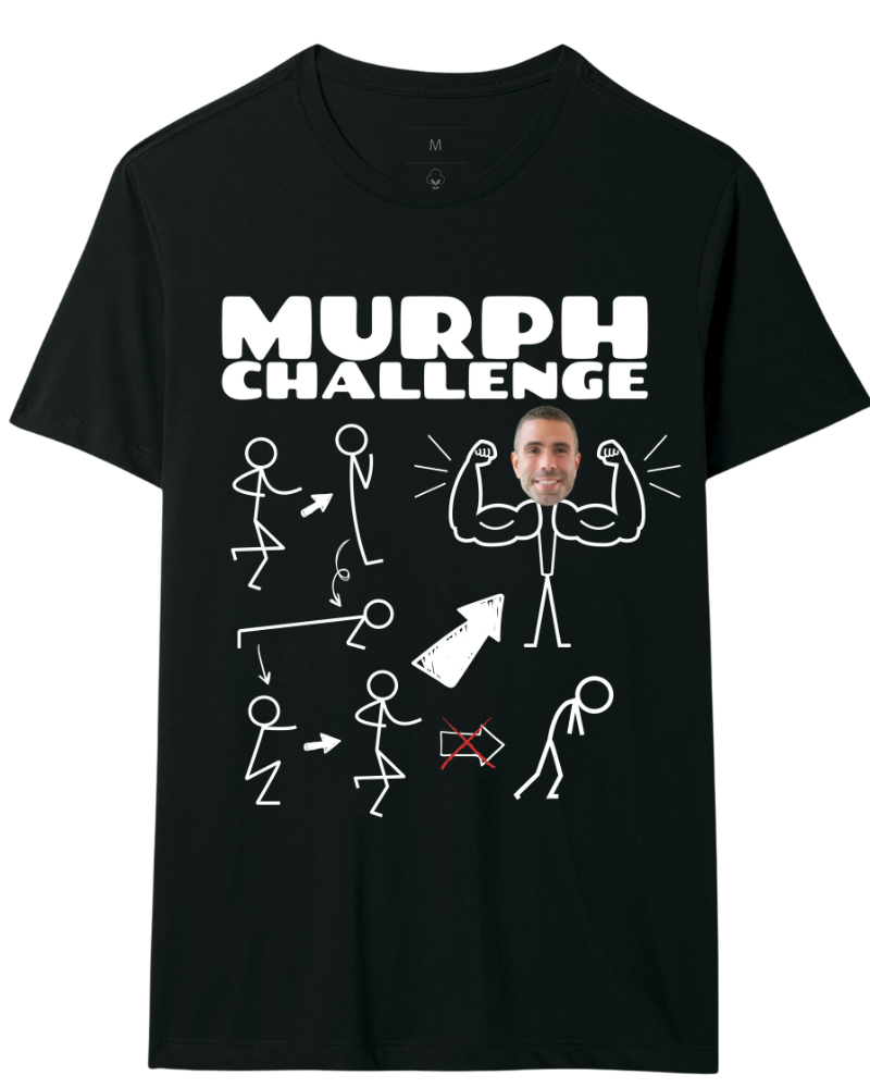Camiseta Murph Challenge Resultado Final Crossfit personalizável para ...